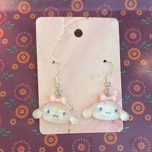 Sanrio | Jewelry | Cinnamoroll Sparkly Earrings | Poshmark